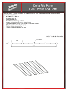 Delta-rib - The Purlin Mill